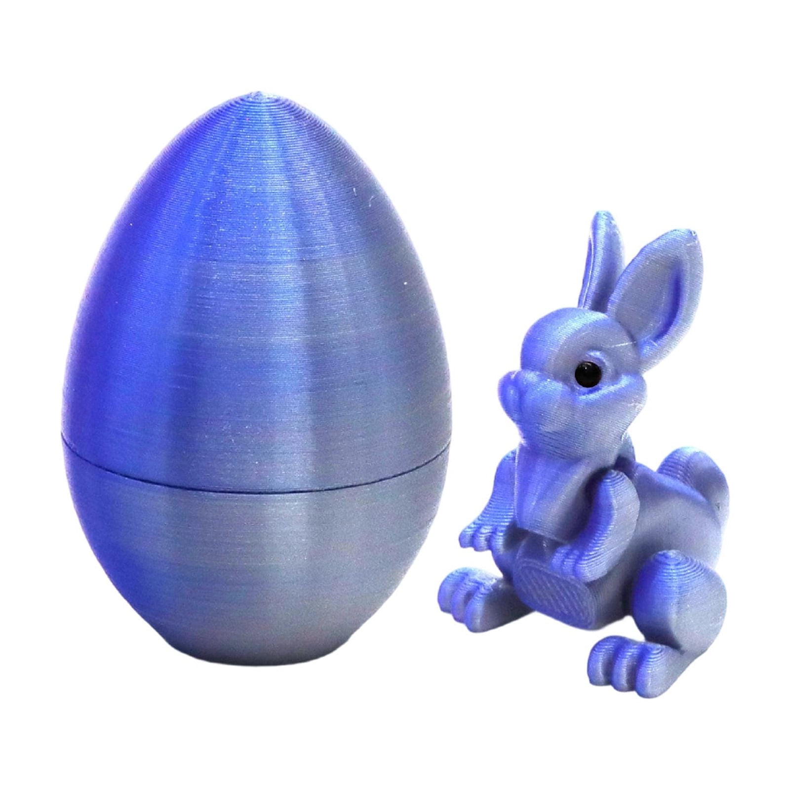4Cm Easter Egg 3D Printed Creative Desktop Ornament Movable Toy, 3D ...