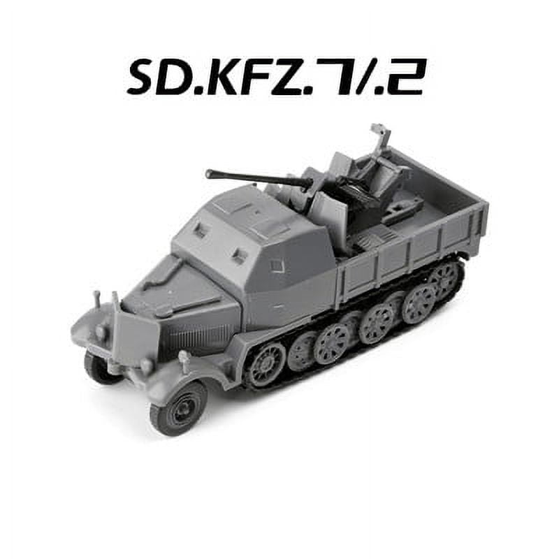 4D 1/72 Military Vehicles Assembly Puzzle Model Truck Tank Hummer War ...