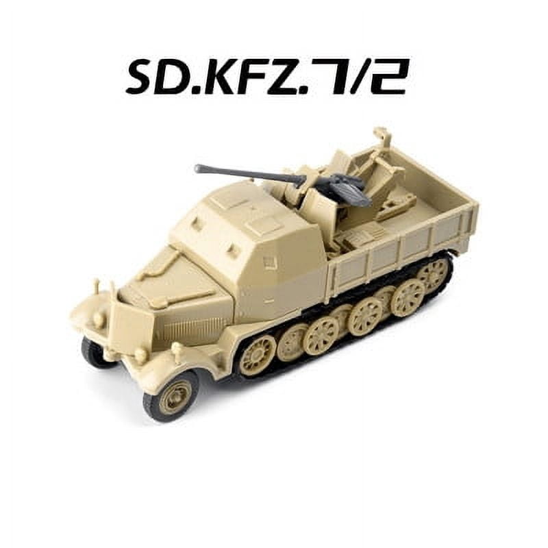 4D 1/72 Military Vehicles Assembly Puzzle Model Truck Tank Hummer War ...