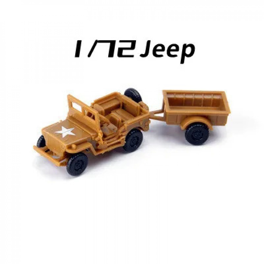 4D 1/72 Military Vehicles Assembly Puzzle Model Truck Tank Hummer War ...