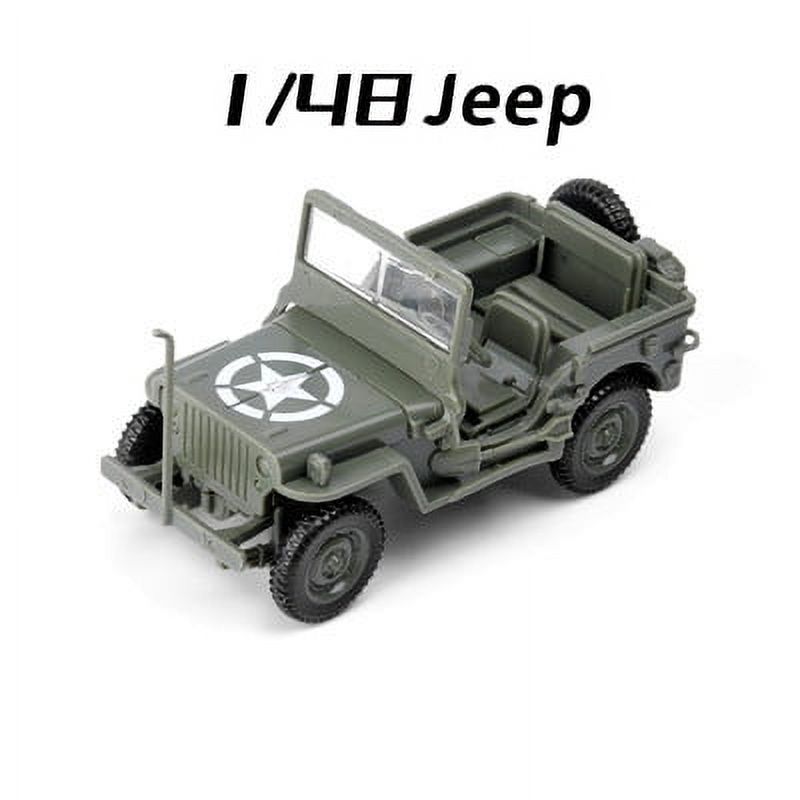 4D 1/72 Military Vehicles Assembly Puzzle Model Truck Tank Hummer War ...