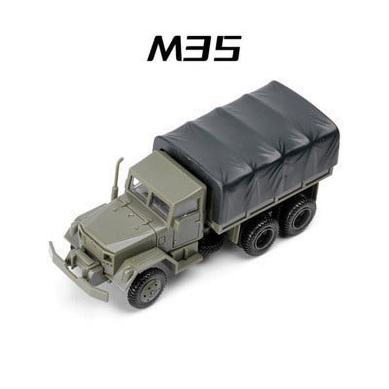 4D 1/72 Military Vehicles Assembly Puzzle Model Truck Tank Hummer War ...