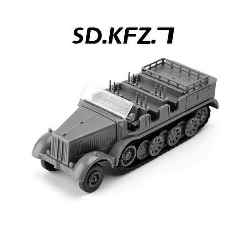 4D 1/72 Military Vehicles Assembly Puzzle Model Truck Tank Hummer War ...