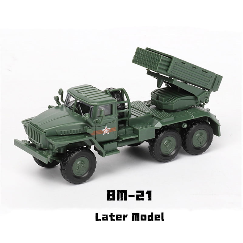 4D 1/72 Soviet BM-21 Rocket Launcher TOS-1Heavy Flamethrower System ...