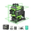 4D 16 Lines Self-leveling Laser Level, 200Ft Green Beam Tiling Floor ...