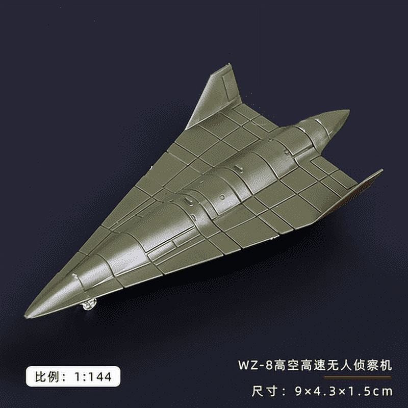4D 27Styles 1:144 Fighter Assembly Model Plastic Gule Free Plane Armed ...