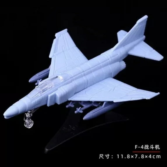 4D 27Styles 1:144 Fighter Assembly Model Plastic Gule Free Plane Armed ...