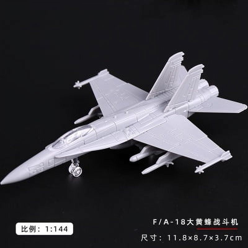 4D 27Styles 1:144 Fighter Assembly Model Plastic Gule Free Plane Armed ...