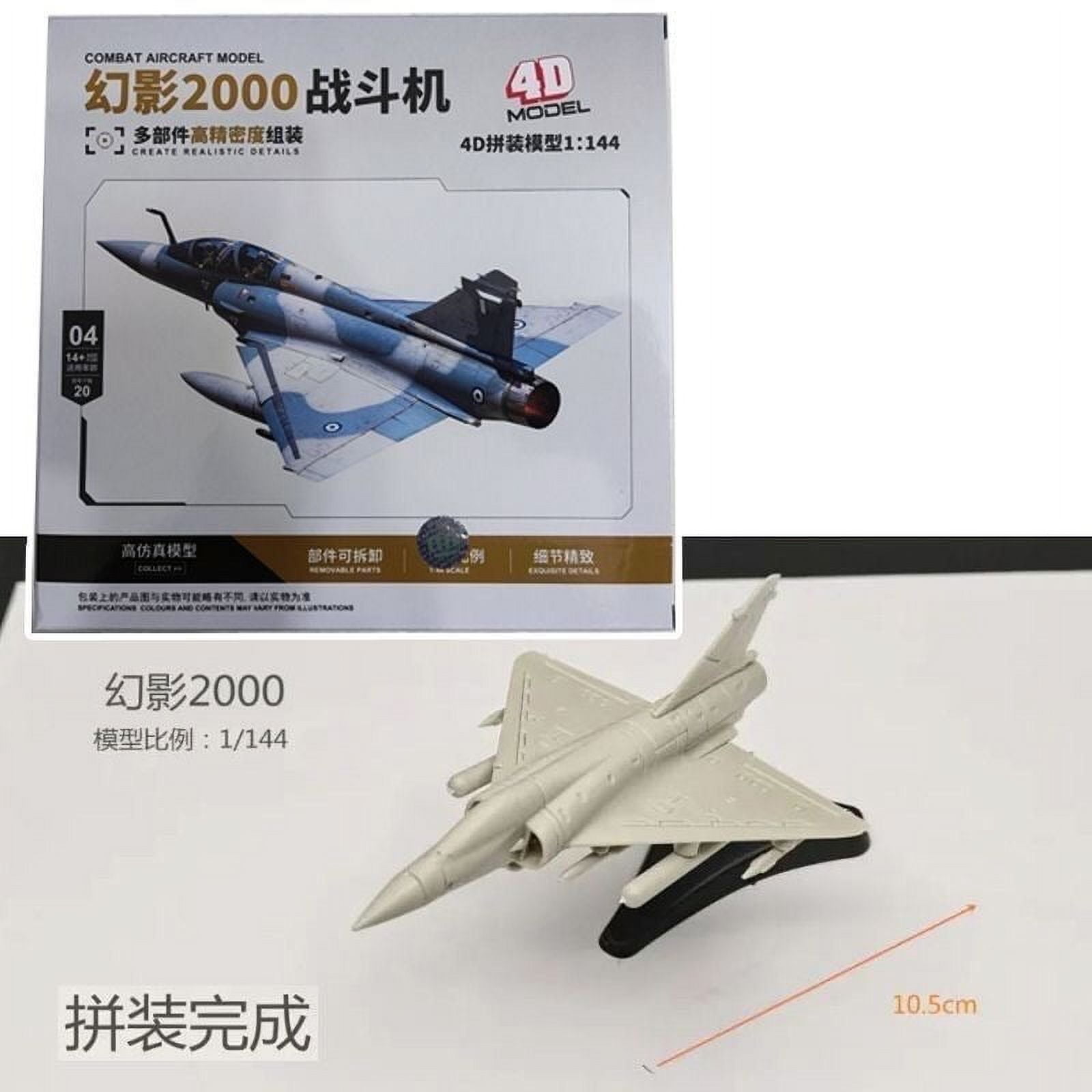 4D Assembled Fighter Model F16 Jet J-6 Simulation Model Phantom Combat ...