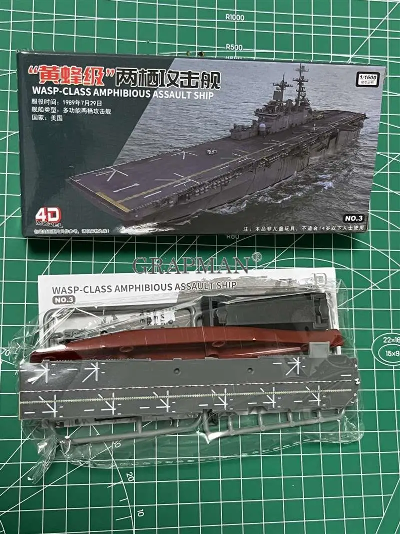 4D Assembled Ship Model Liaoning Battleship Modern Class Battleship ...