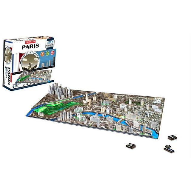 4D Cityscape: 4D Paris Cityscape Time Puzzle (Other) - Walmart.com