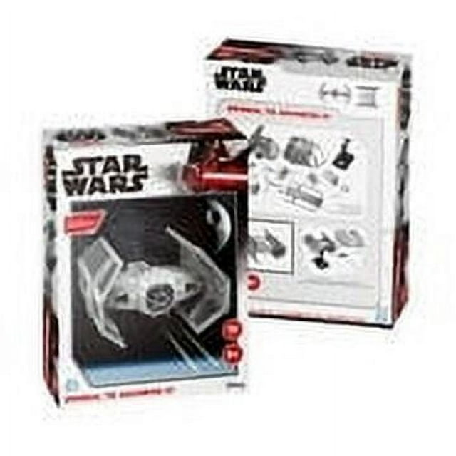 4D Cityscape Star Wars 3D Paper Model Kits (Star Wars TIE Advance x1 ...