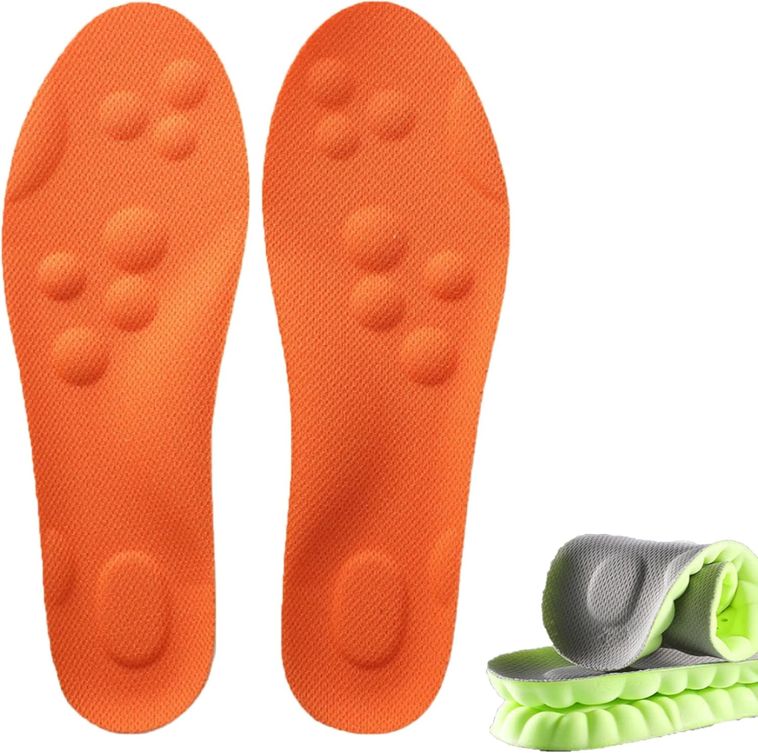 4D Cloud Insoles for Men & Women - Memory Foam Shoe Insoles with ...