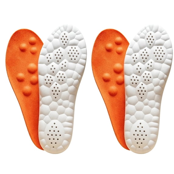 4D Cloud Steppers Insoles, Soft Memory Foam, Anti-Fatigue & Shock ...