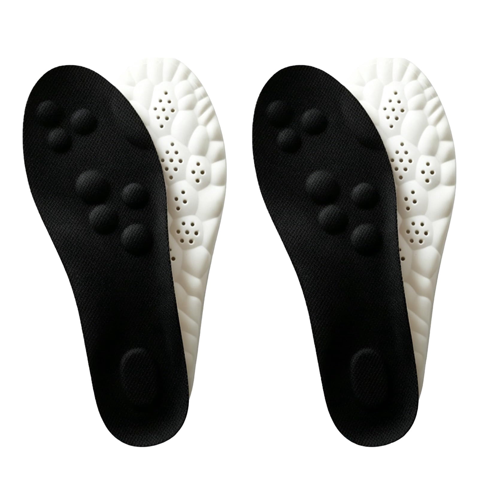 4D Cloud Technology Insoles, Memory Foam Arch Support Shoe Inserts for ...