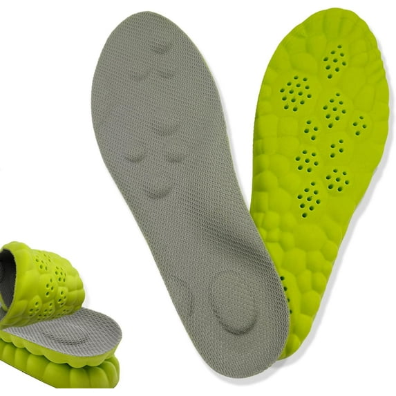 4D Cloud Technology Soles Insoles - Super Soft Orthopedic with Arch ...