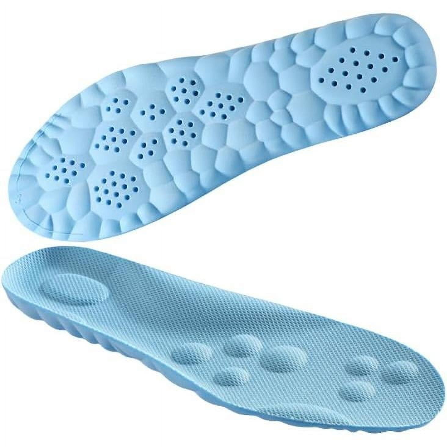 4D Cloud Technology Super Soft Comfort Insoles - U-Shape Memory Foam, Cloud Feeling, Sports ...