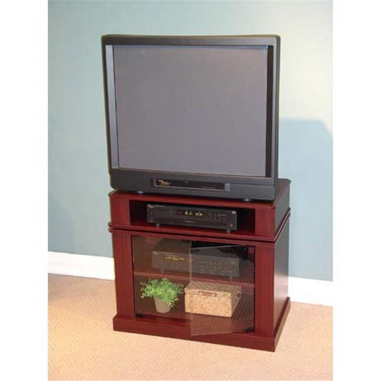 4D Concepts 8699 TV/ DVD Cart in Cherry - Walmart.com