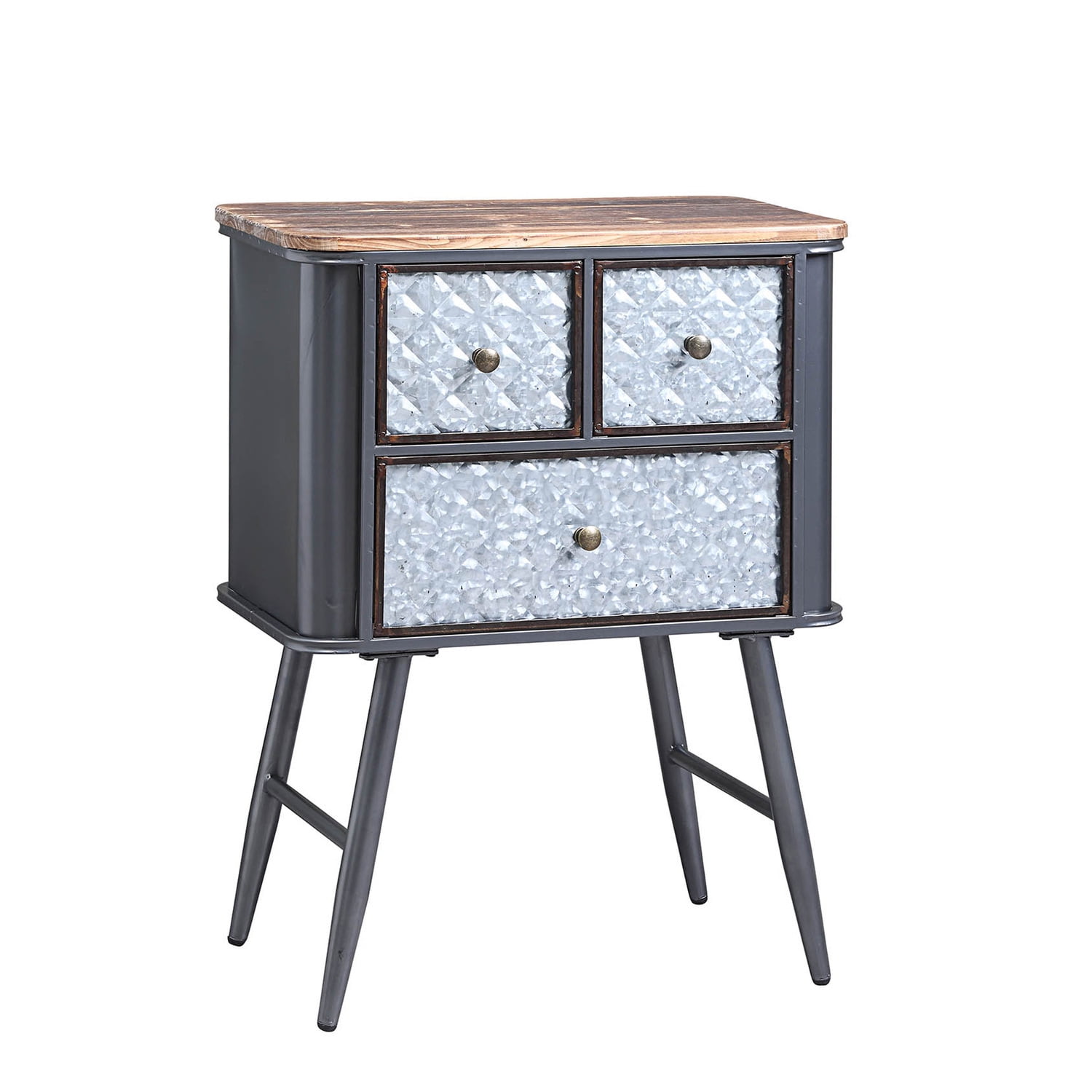 4D Concepts Forester Collection 3 Drawer Side Table - Walmart.com