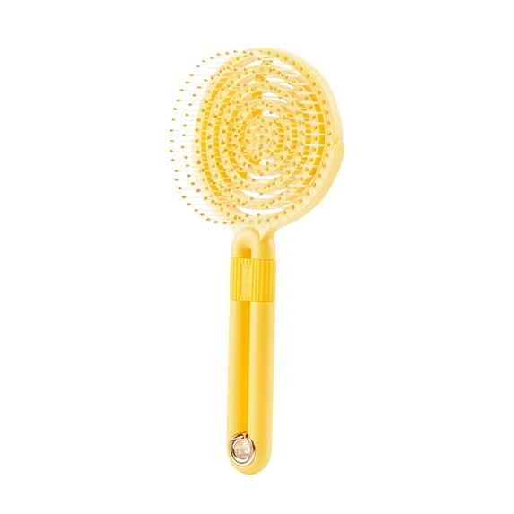 4D Home Scalp Massage Comb, High Skull Styling Brush With Hollow Design ...