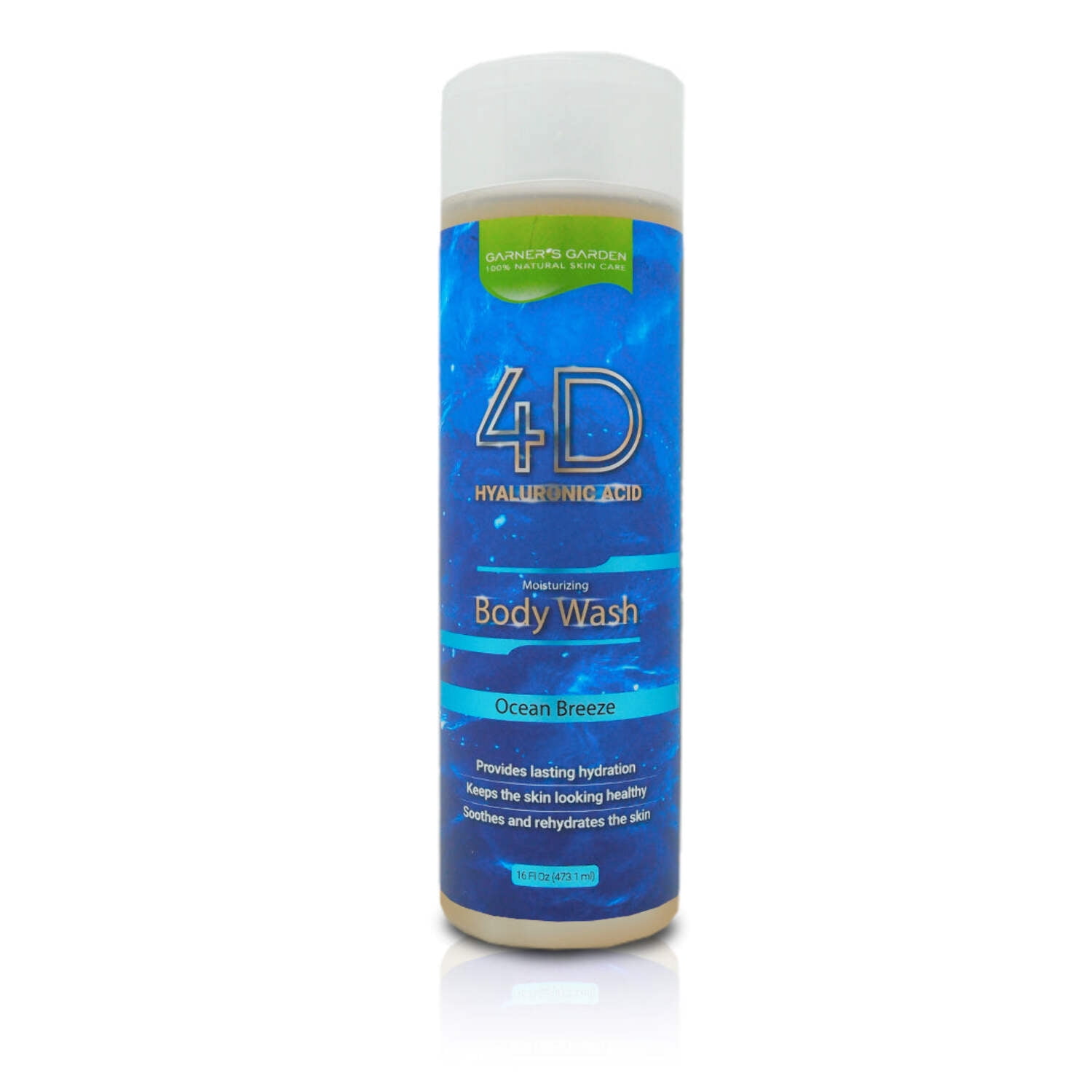 4D Hyaluronic Acid Body Wash - Ocean Breeze 16oz - Walmart.com