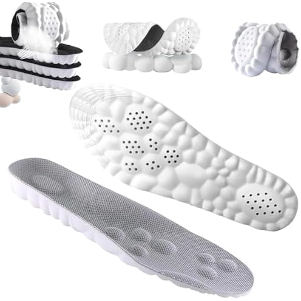 4D Insoles - 4D Cloud Technology Insole - Super Soft, Ultra Comfort ...