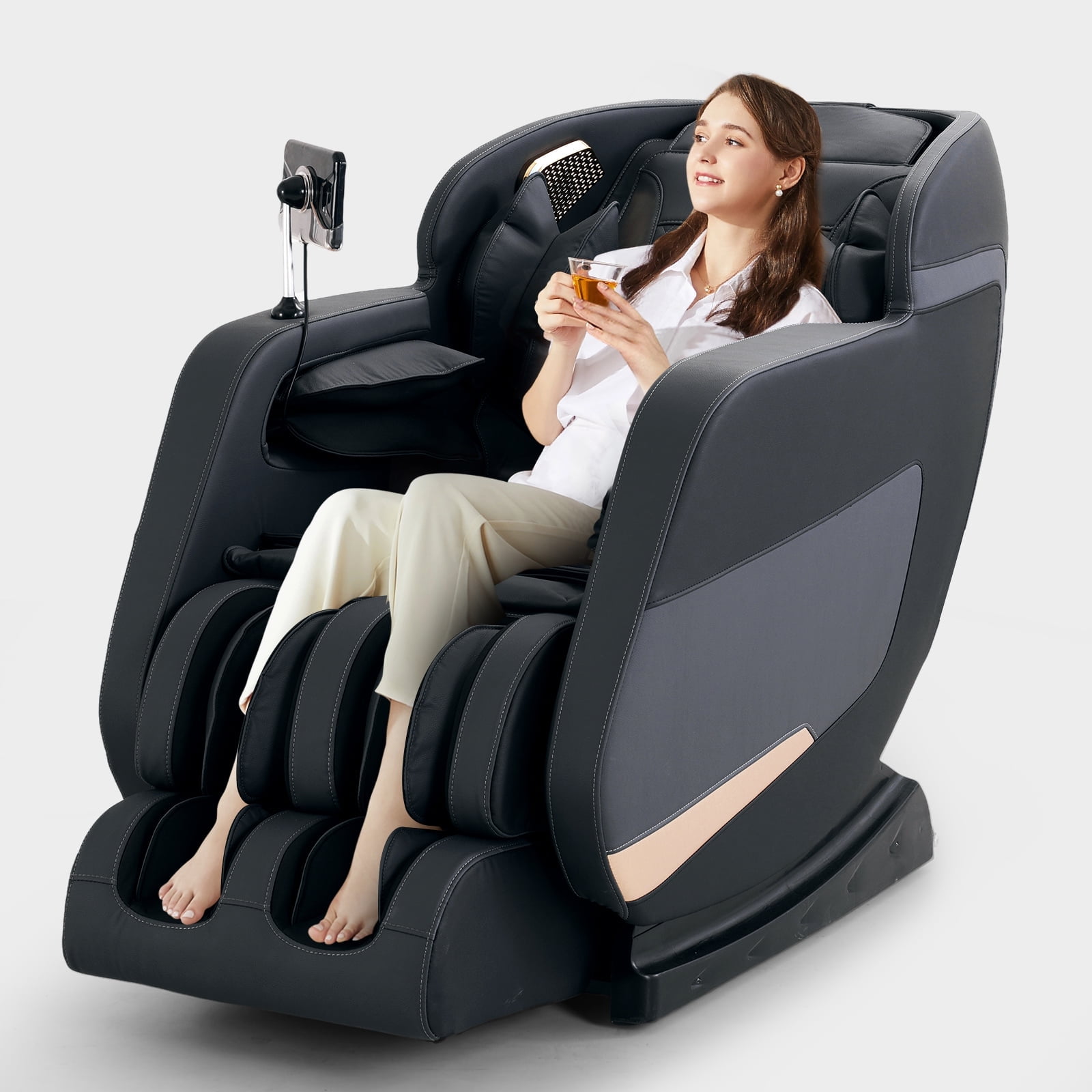 4D Massage Chair Full Body|Zero Gravity Shiatsu Massage Chairs Recliner ...