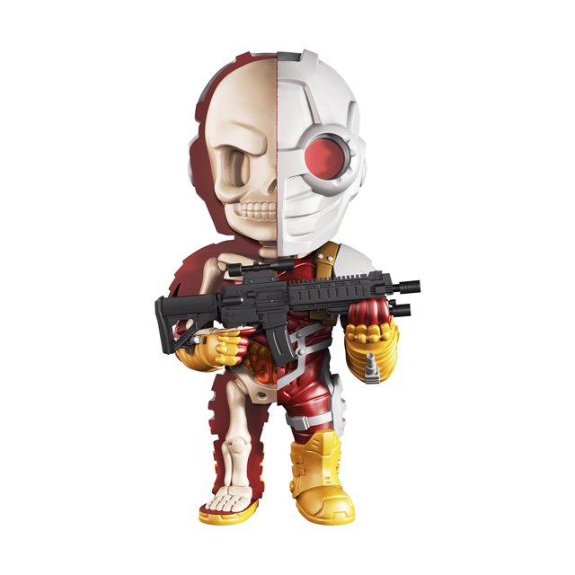 4D Master 4D XXRAY Dissected Vinyl Art Figure - DC Justice League ...