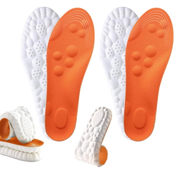 4D Memory Foam Cloud Footstr Insoles, Enhanced Arch Support & Cushioned ...