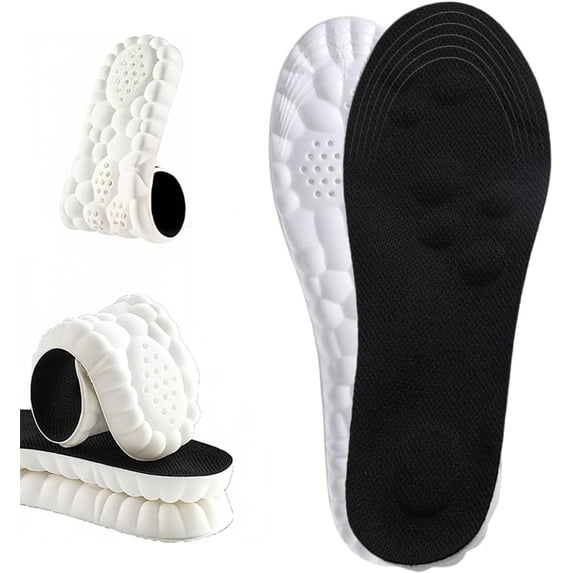 4D Memory Foam Cloud Footstr Insoles, Enhanced Arch Support & Cushioned ...