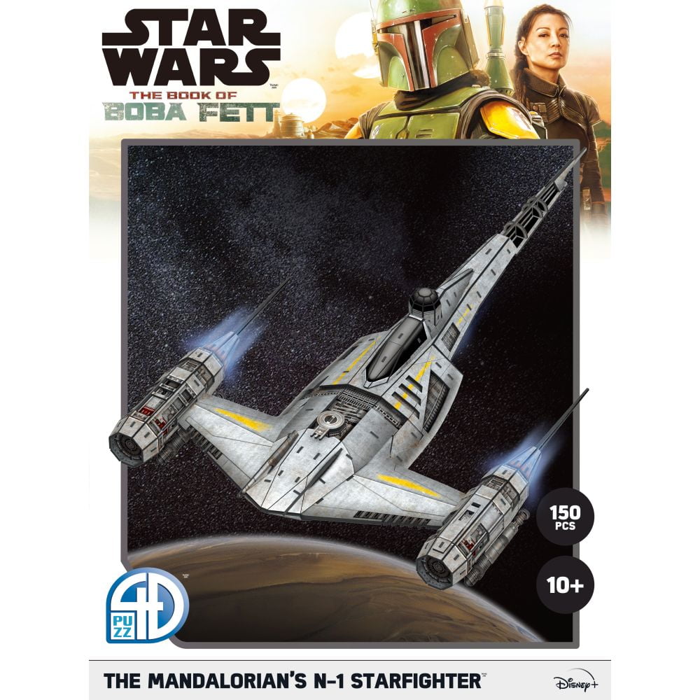4D Puzzles, Mandalorian N-1 Starfighter 4D 150 Piece Puzzle - Walmart.com