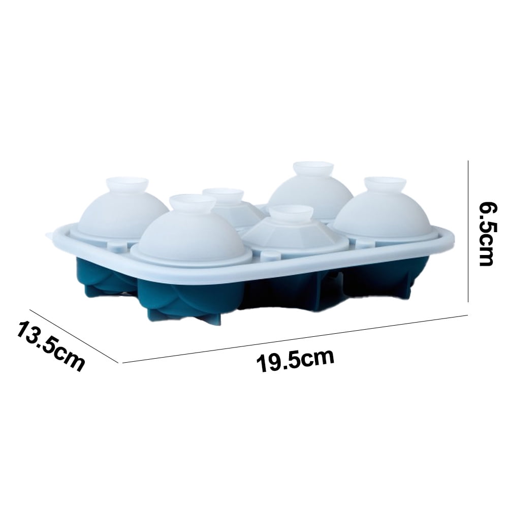 4D Rose Ice Molds, Make Cute Flower Shape Ice, Silicone Rubber Fun Big ...