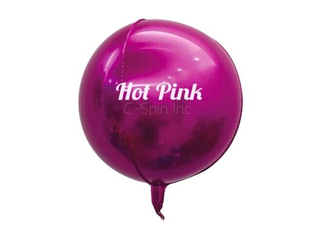 4D Round Sphere Foil Balloons Mylar Balloons Party Birthday Baby Shower ...