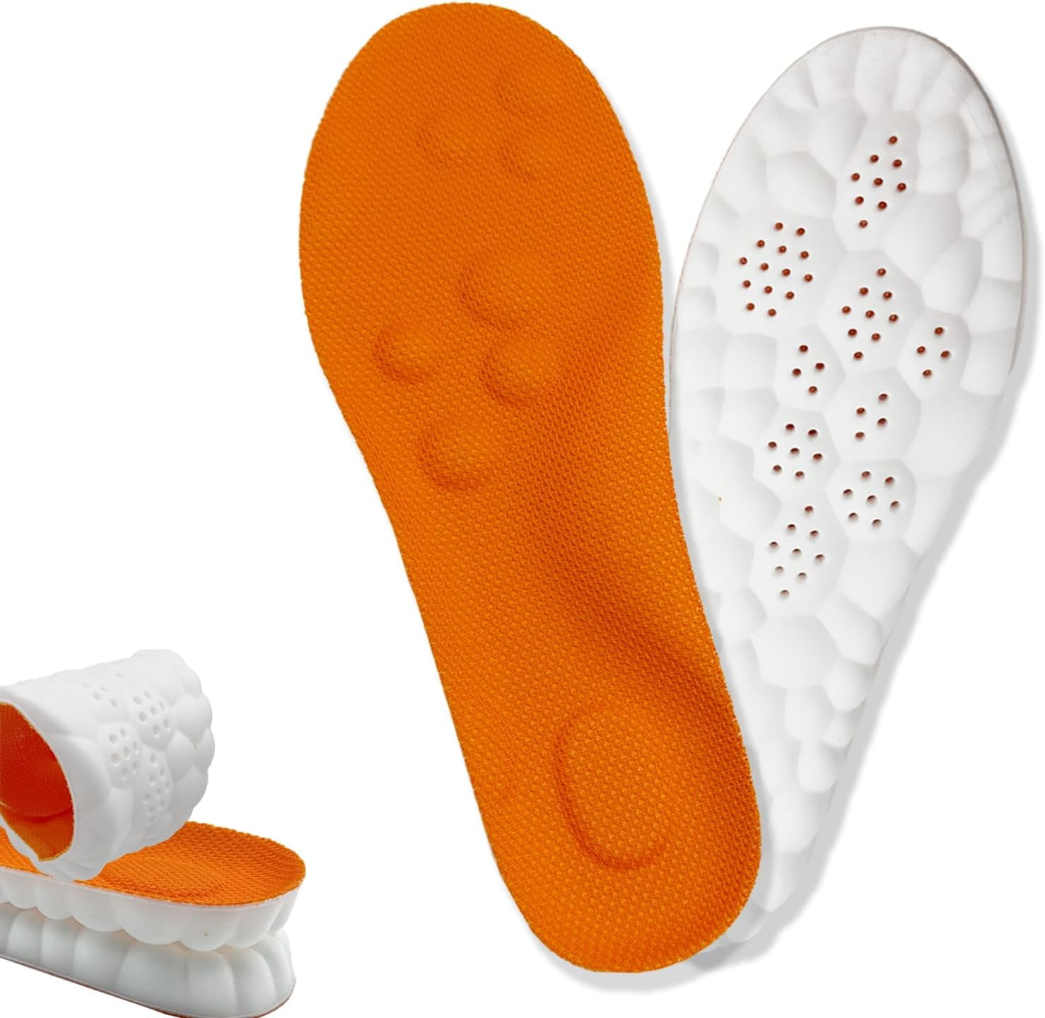 4D Shoe Cloud Insoles - Arch Support, Memory Foam, Shock-Absorbing ...