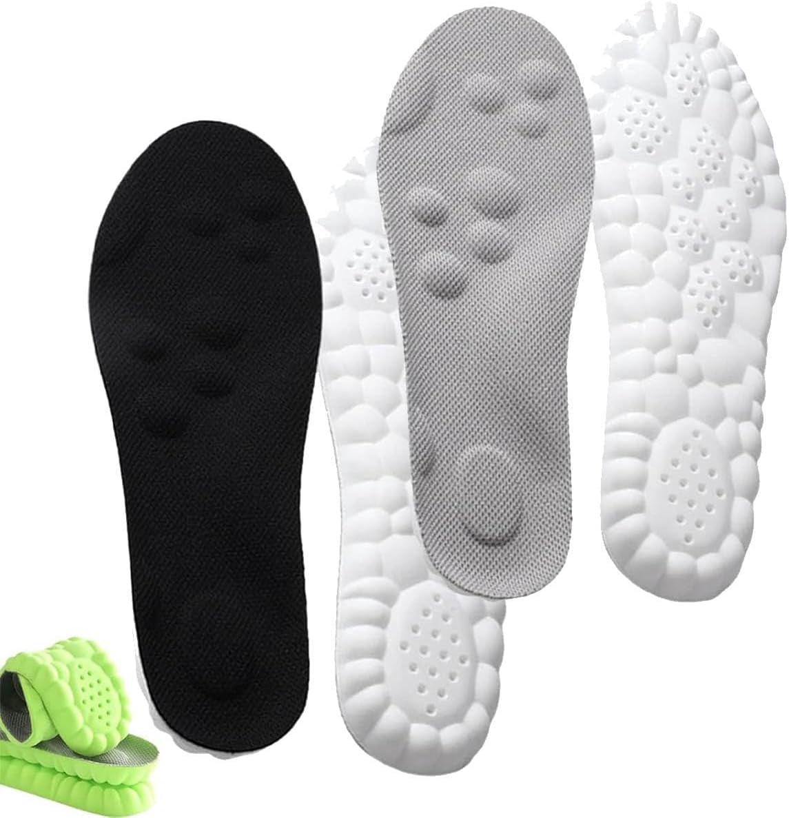 4D Shoe Cloud Insoles for Men Women,Orthopedic Arch Support & Shock ...