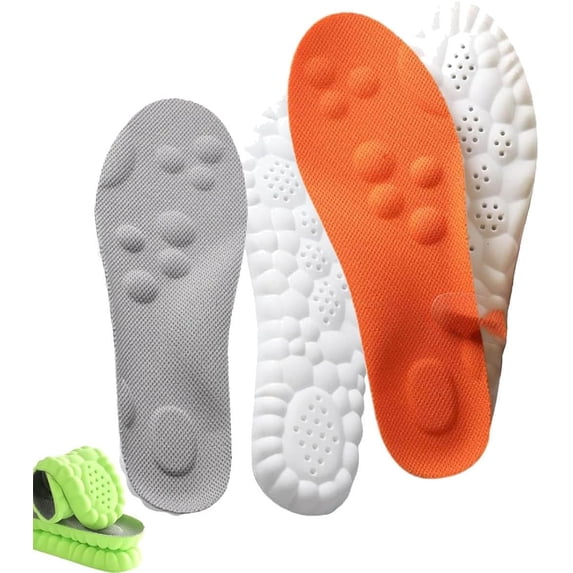 4D Shoe Cloud Insoles for Men Women,Orthopedic Arch Support & Shock ...