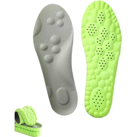 4D Shoe Cloud Insoles for Men Women,Orthopedic Arch Support & Shock ...