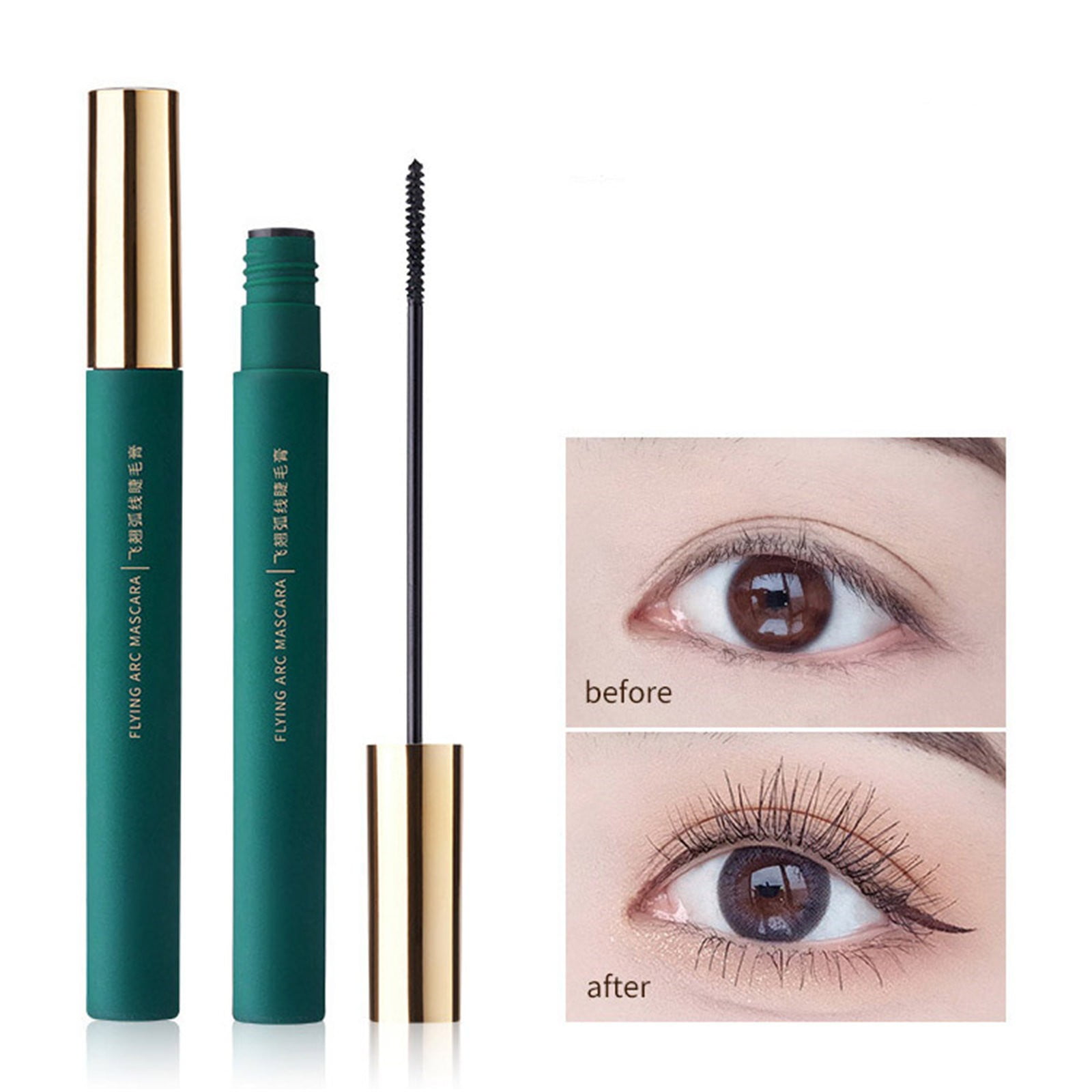 4D Silk Fiber Lash Mascara Natural Waterproof Smudges Proof Mascara ...