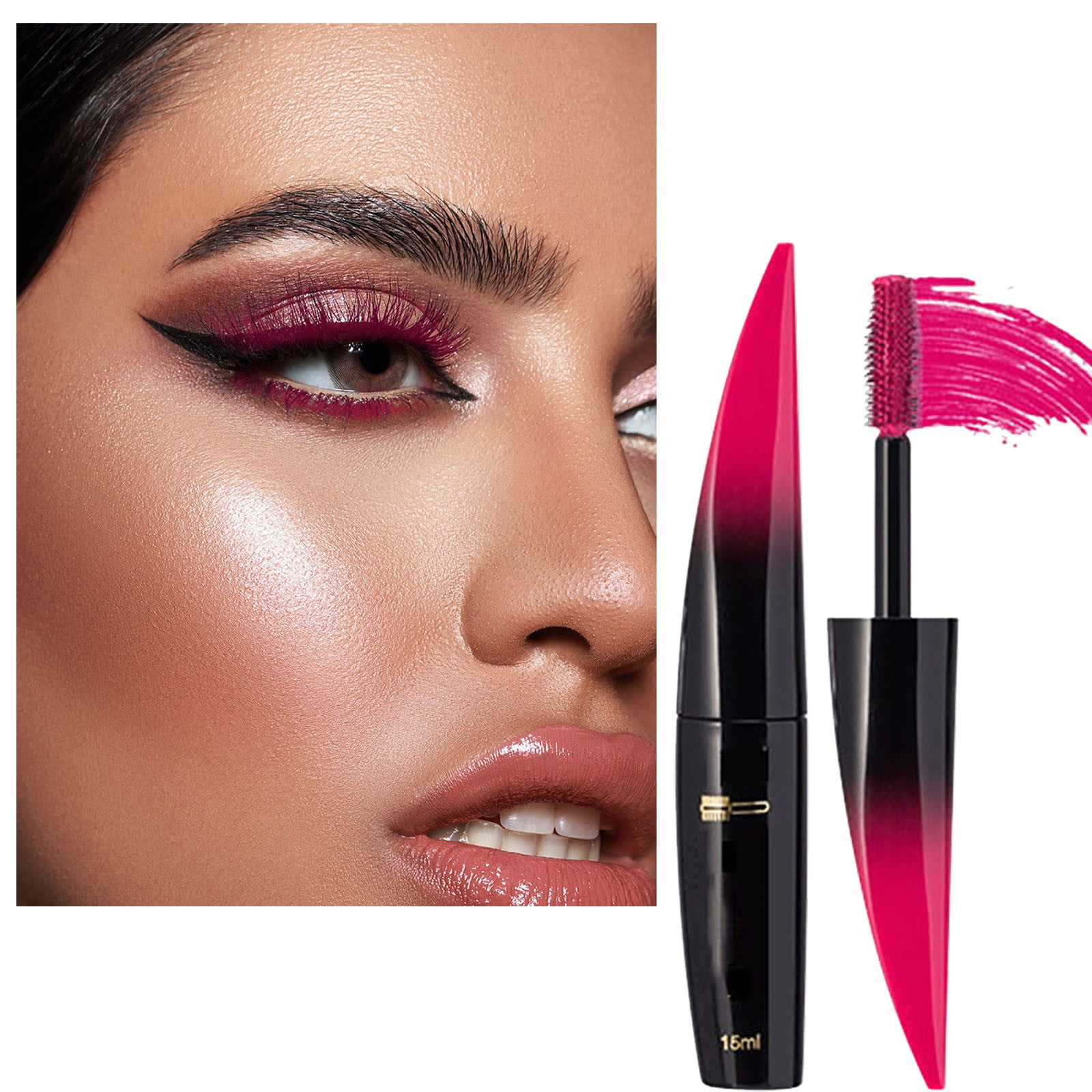 4d Silk Fiber Lash Mascara Natural Waterproof Smudges Proof Mascara