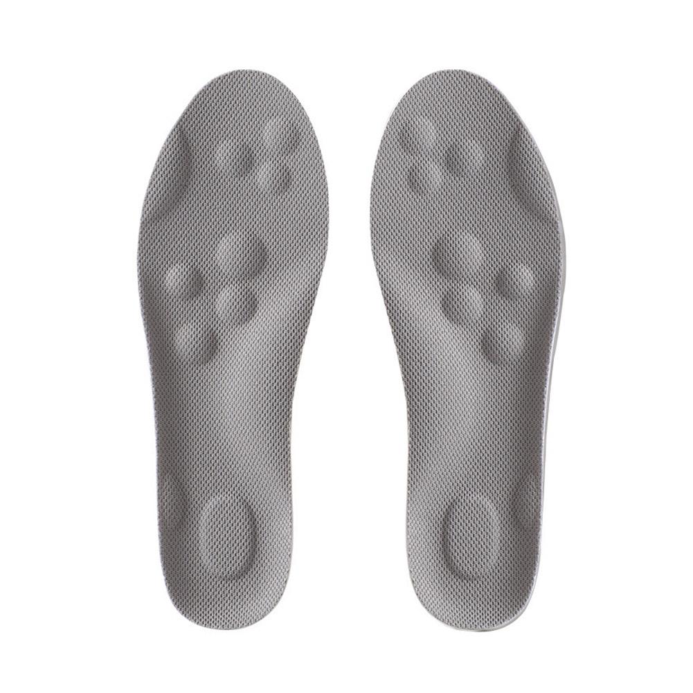 4D Sports Insoles Soft High-Elasticity Pads Pain Deodorant Cushion Foot ...