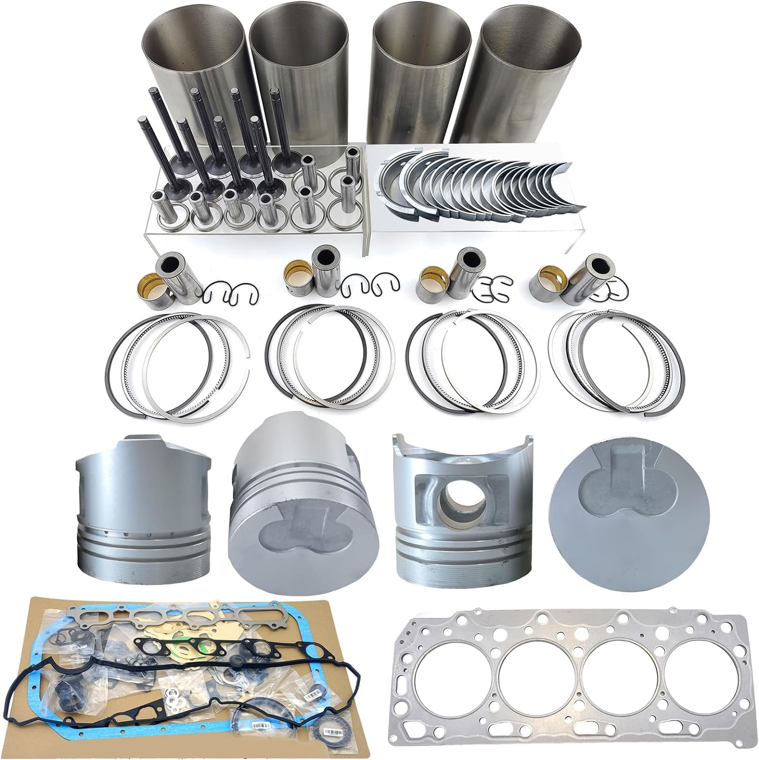 4D56 Engine Overhaul Rebuild Kit For Mitsubishi 4D56 4D56T Engine For ...