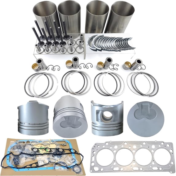 4D56 Engine Overhaul Rebuild Kit For Mitsubishi 4D56 4D56T Engine For ...