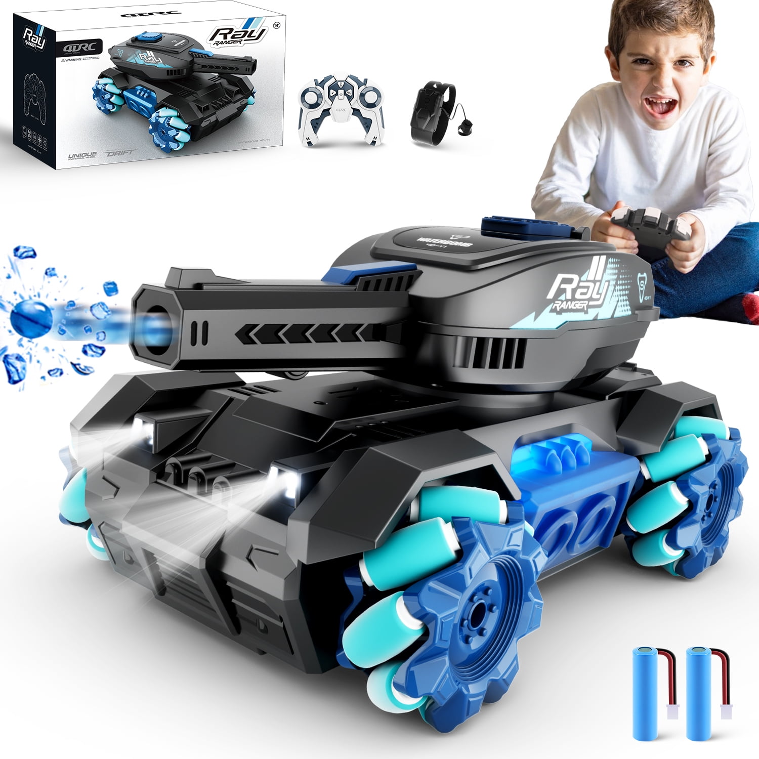 4DRC Climbing Driving Crawler RC Racing Car, 2.4Ghz High Speed, 4WD Toy ...