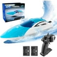 4DRC S4 Fastest Racing RC Boat for Pools and Lakes, 2.4GHZ Radio ...
