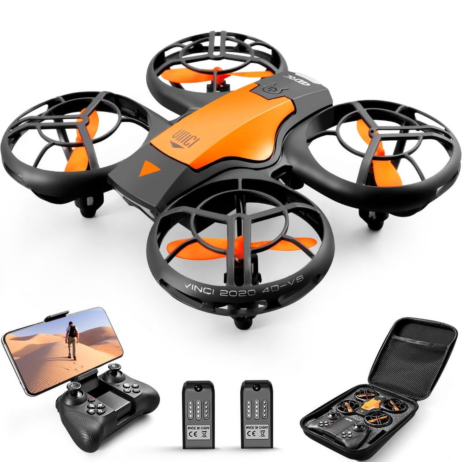 4DRC V9 Mini Drone with 720P HD Camera for Adults, Foldable Quadcopter ...