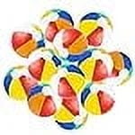 4E's Novelty 50 Pack Mini Beach Balls, 4" Rainbow Inflatable Pool Toys ...