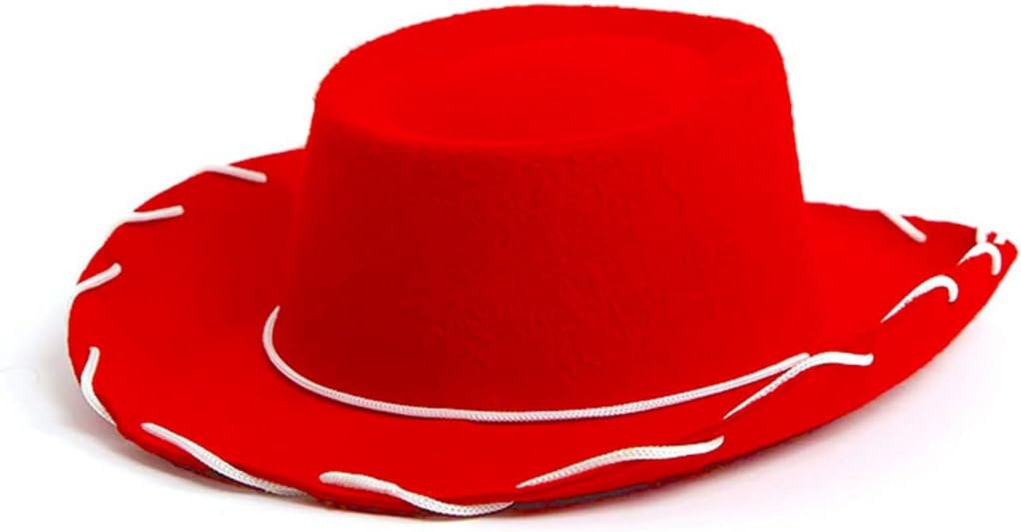 4E’s Novelty Red Toddler Cowgirl Hat - Boys & Girls Red Cowboy Hat for Halloween Costume for ...