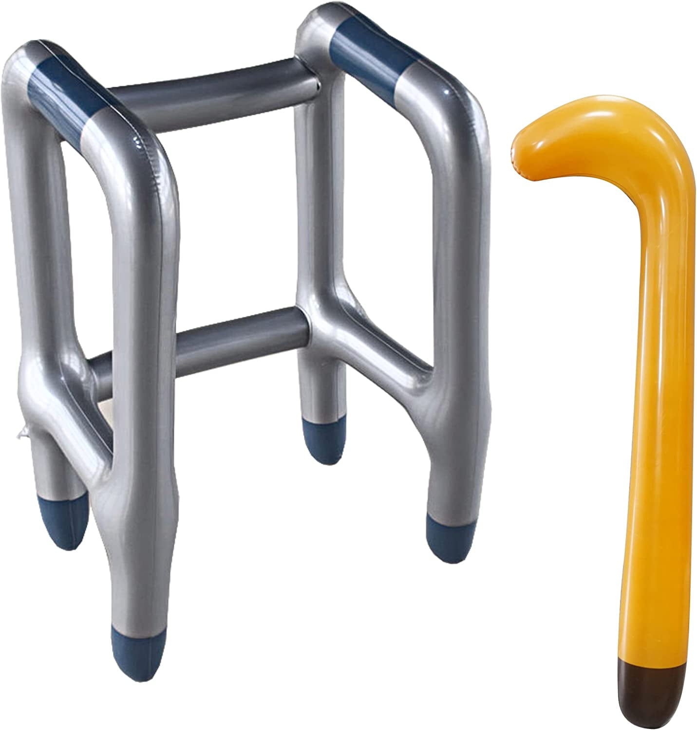 4E's Novelty Inflatable Walker & Cane Set – Costume Prop for 100 Days ...