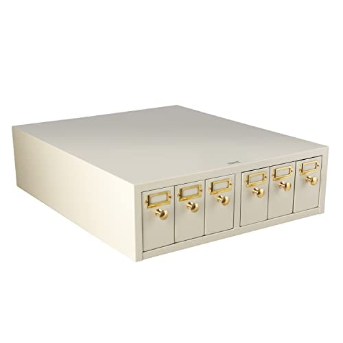 4E's USA Slide Storage Cabinet - Modular Slide Storage with 6 Drawers ...