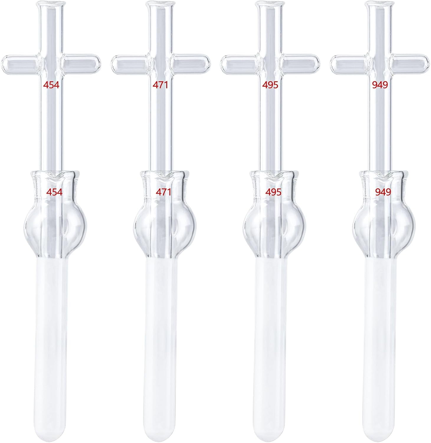 4E's USA Tissue Grinder 4 Sets - 20mL Glass Dounce Homogenizer Tissue ...